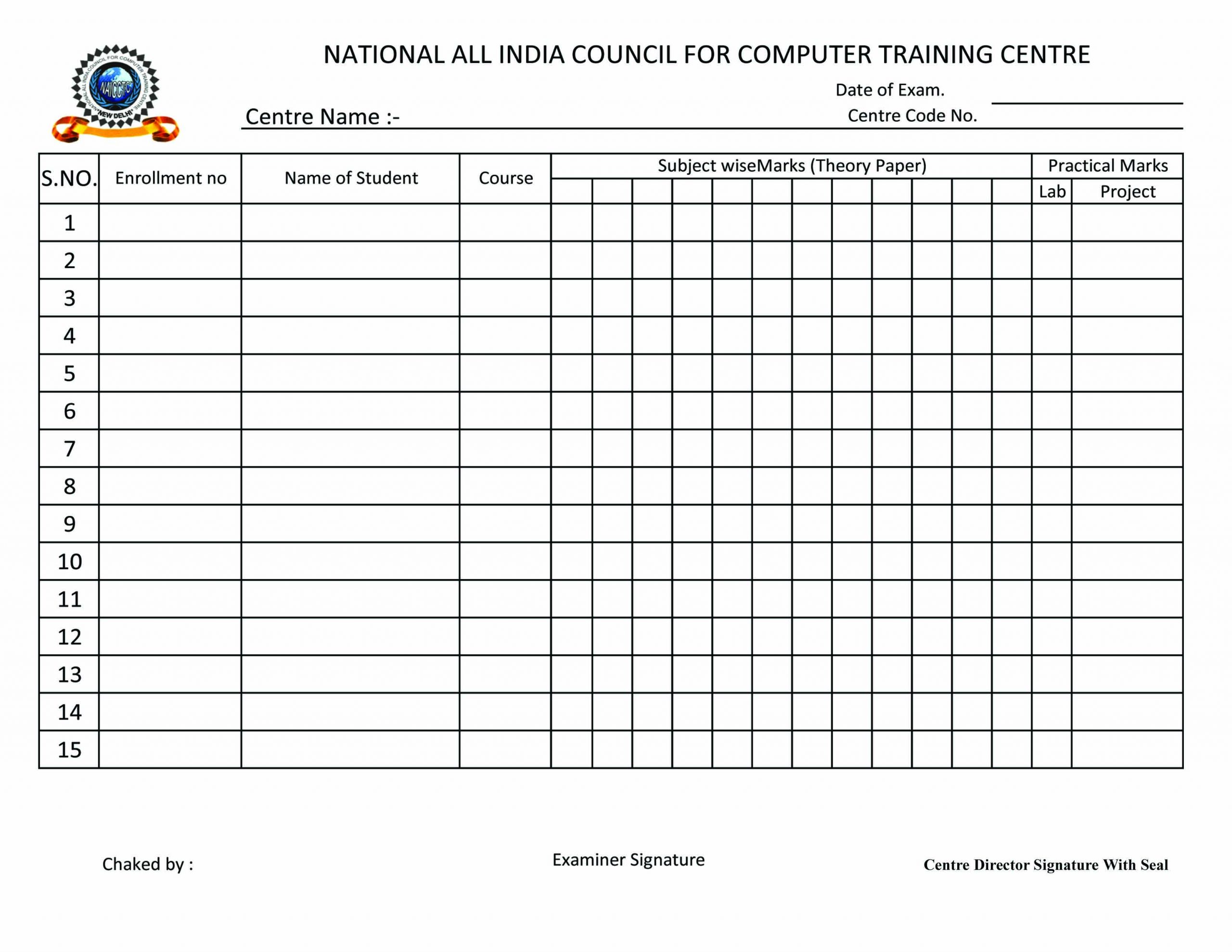 Downloads NATIONAL ALL INDIA COUNCIL FOR COMPUTER TRAINING CENTRE